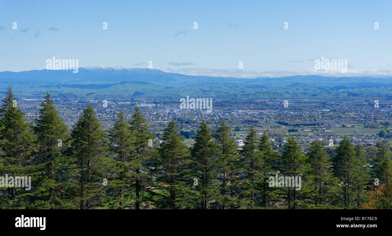 Napier new zealand aerial view hi-res stock photography and images - Alamy