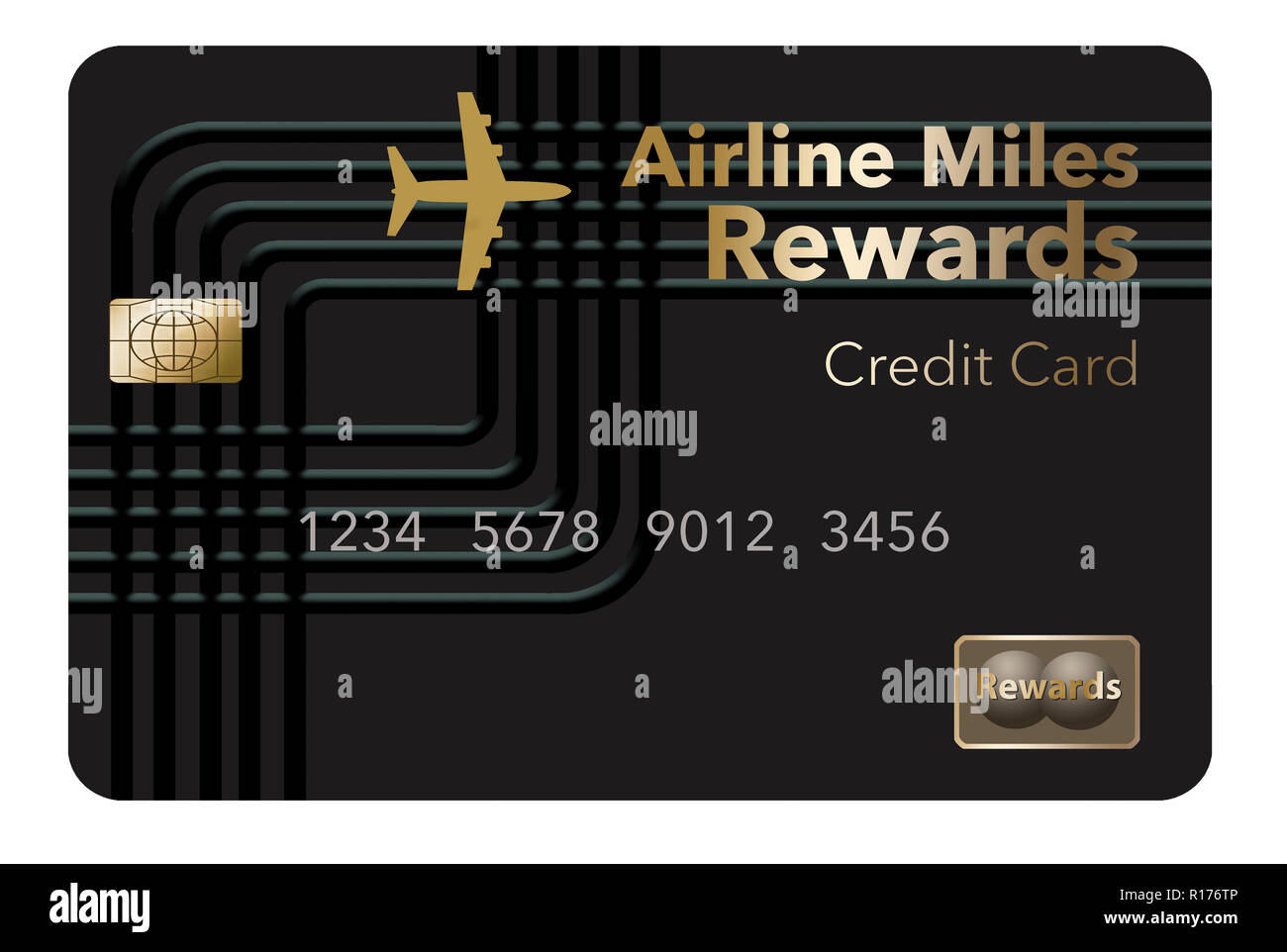 Here is an airlines rewards credit card, a frequent flier credit card ...