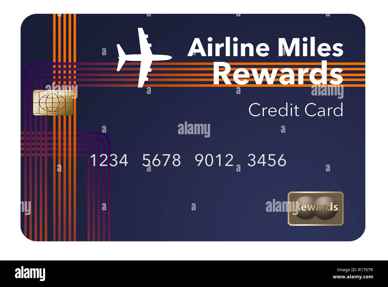 Here is an airlines rewards credit card, a frequent flier credit card ...