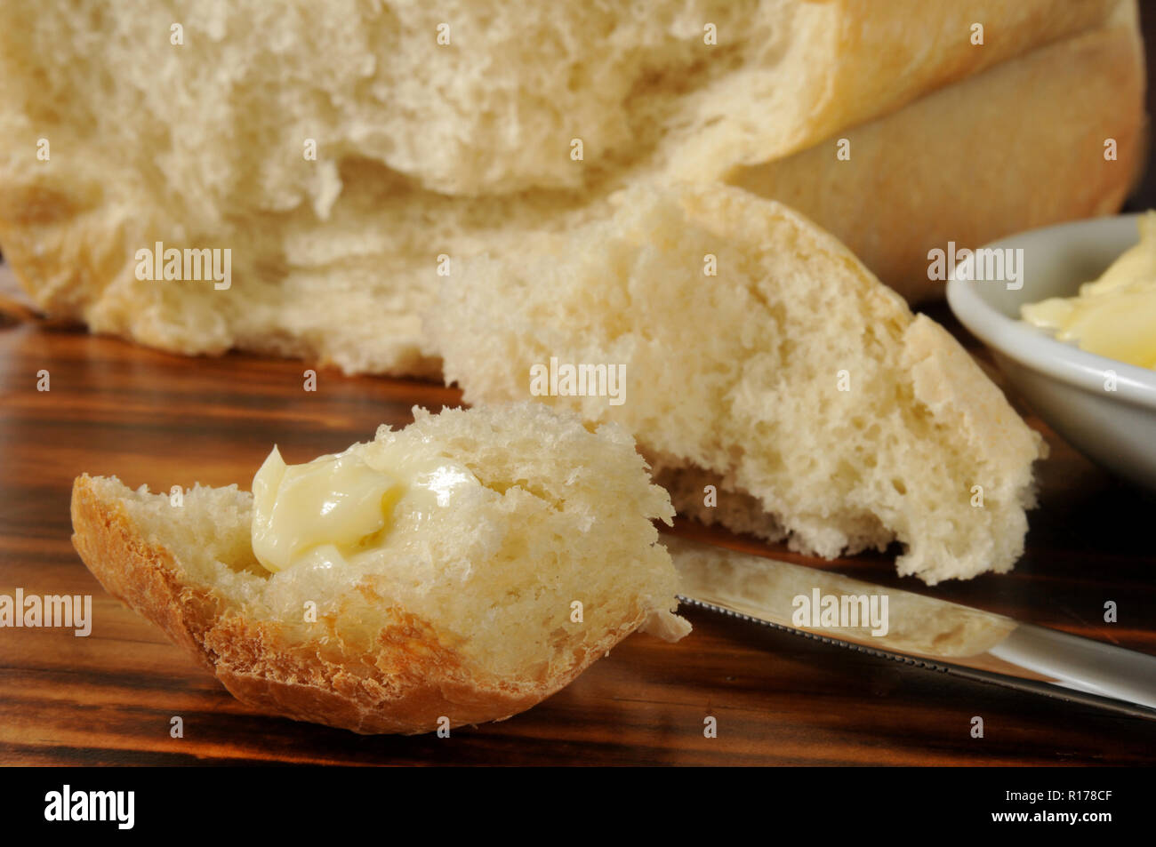 Broken wheat loaf hi-res stock photography and images - Alamy