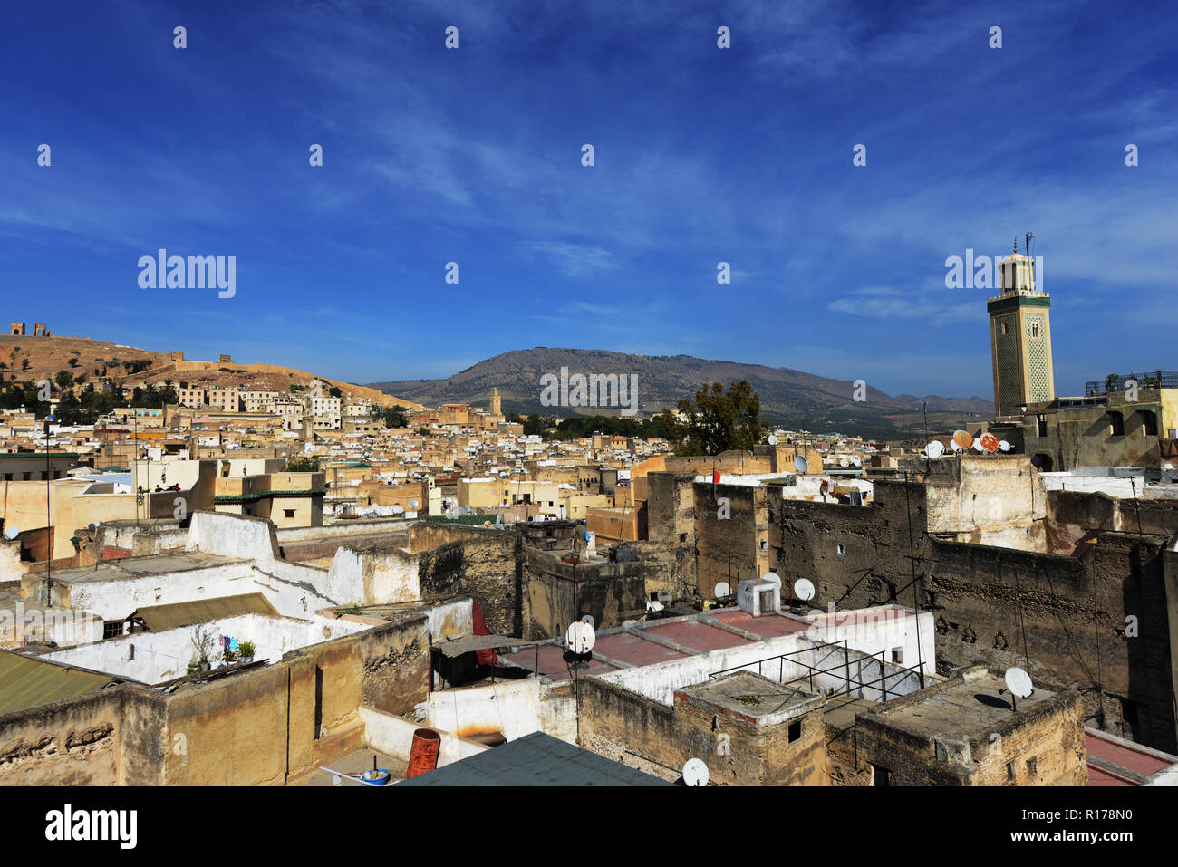 Fes skyline hi-res stock photography and images - Alamy