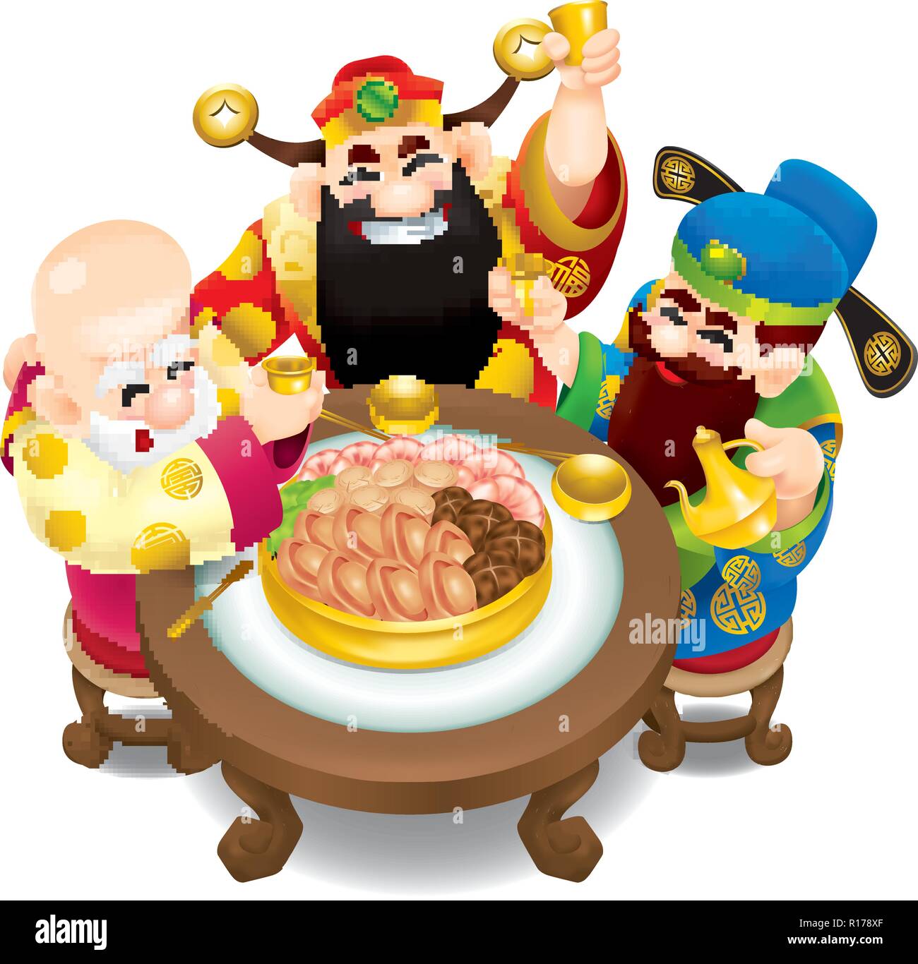 The feast gods Stock Vector Images - Alamy