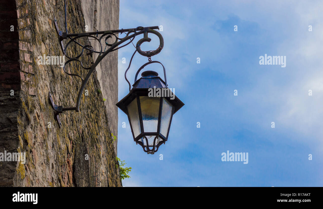 Lamp attached to wall hi-res stock photography and images - Alamy