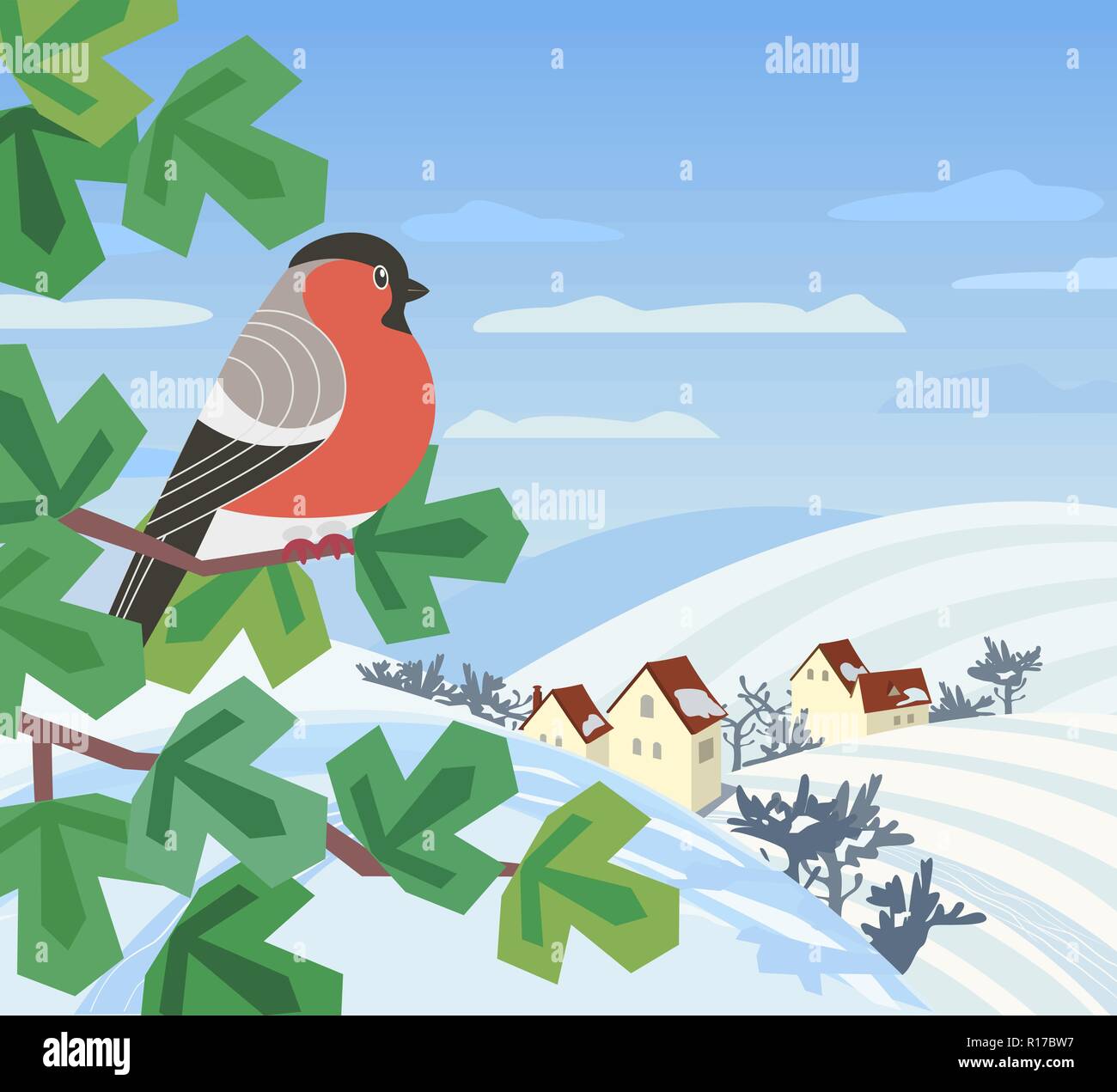 Winter bird icon Stock Vector Image & Art - Alamy