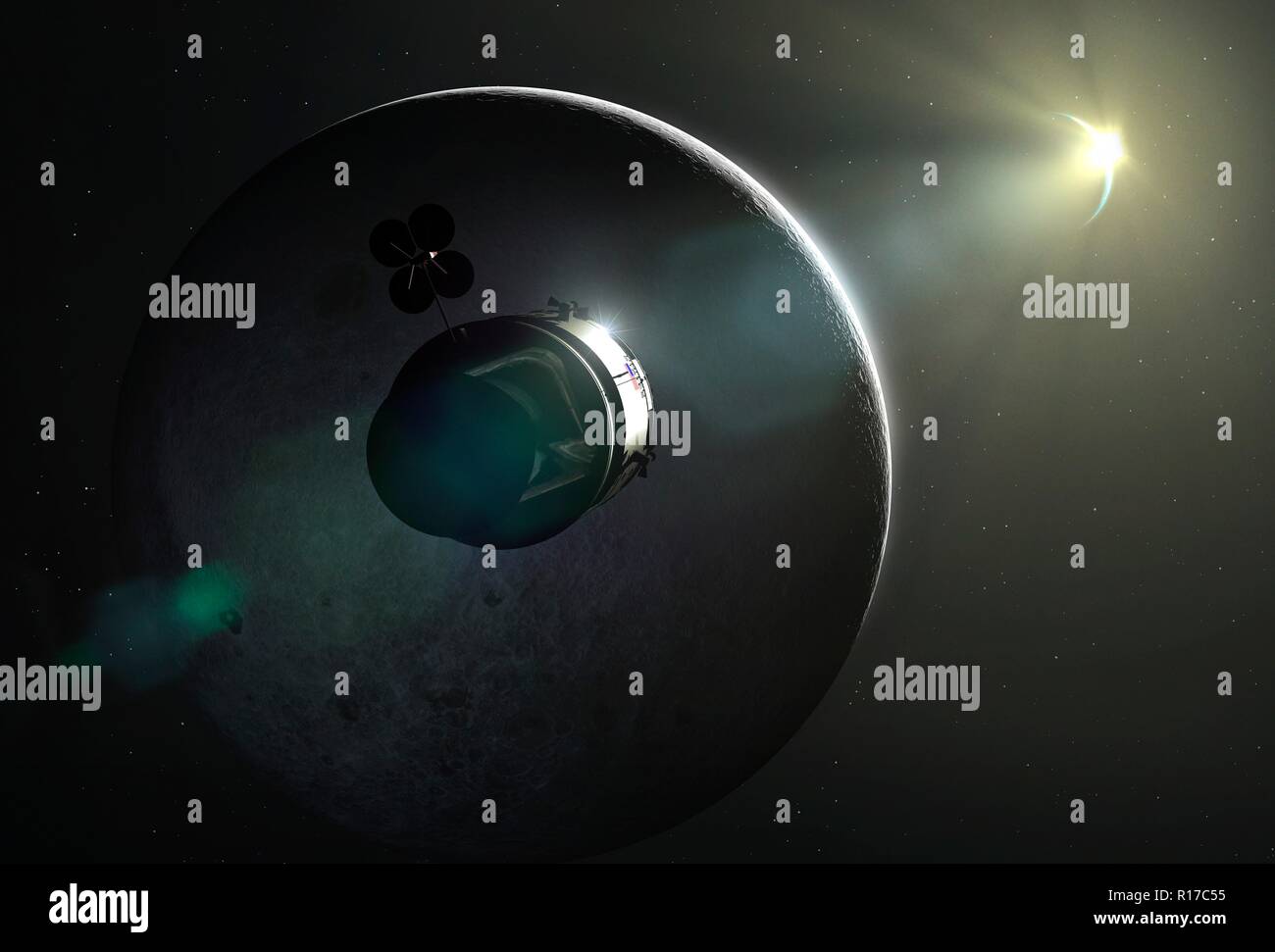 Apollo command module and lunar module hi-res stock photography and ...