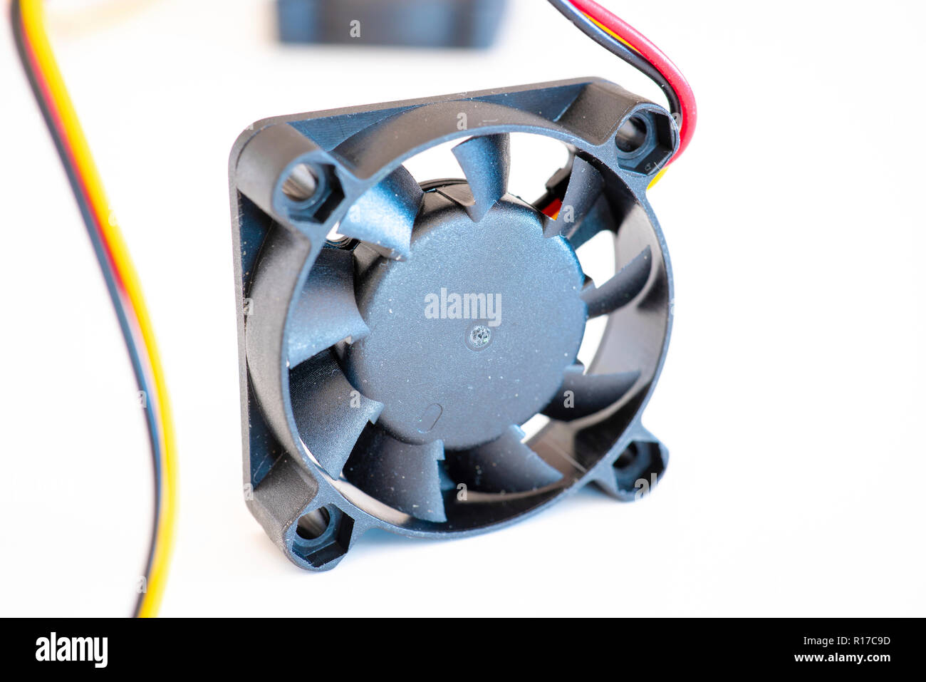 Computer fan isolated on white background Stock Photo - Alamy