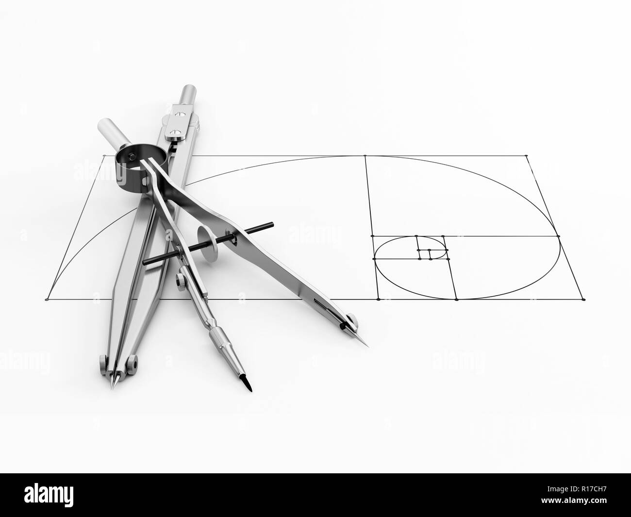 Golden ratio divider hi-res stock photography and images - Alamy