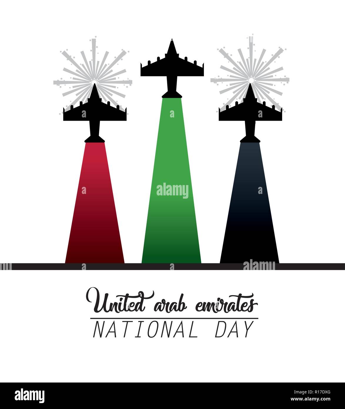 military airplanes to celebrate national day Stock Vector Image & Art ...