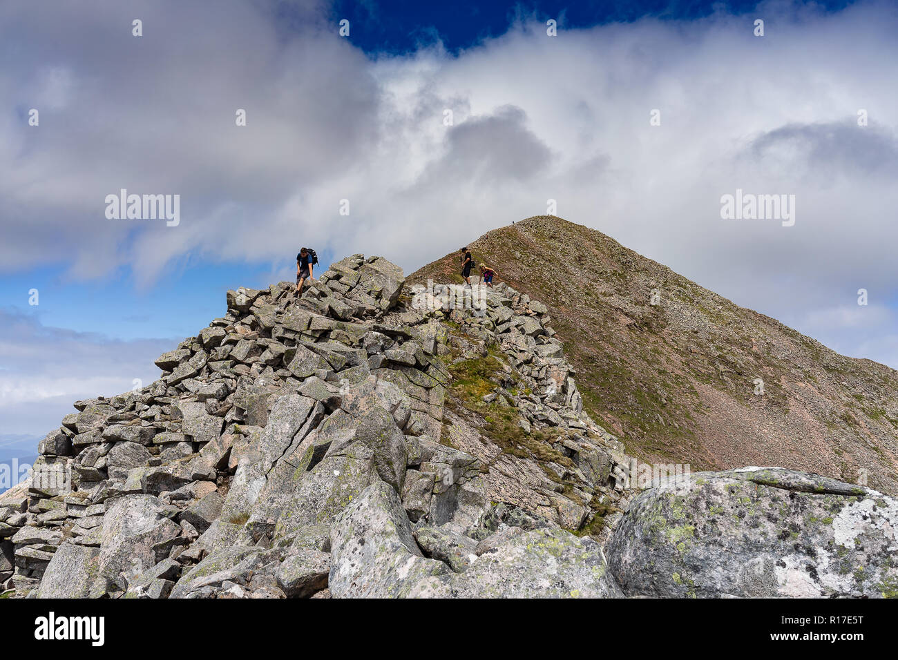 Ben Nevis & Carn Mor Dearg Stock Photo - Alamy