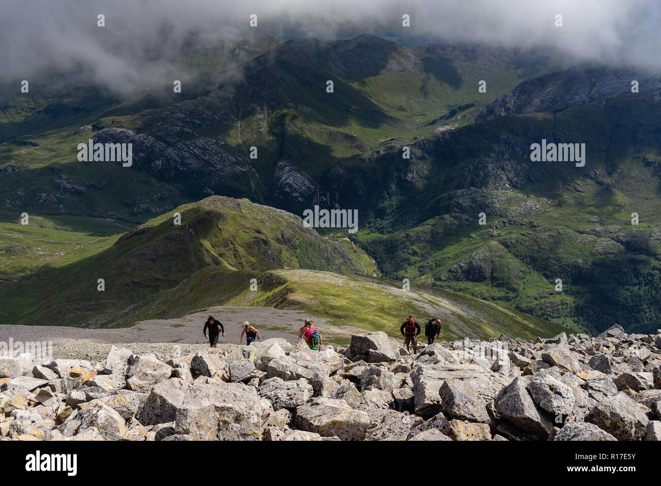 Cmd arete ben nevis hi-res stock photography and images - Alamy