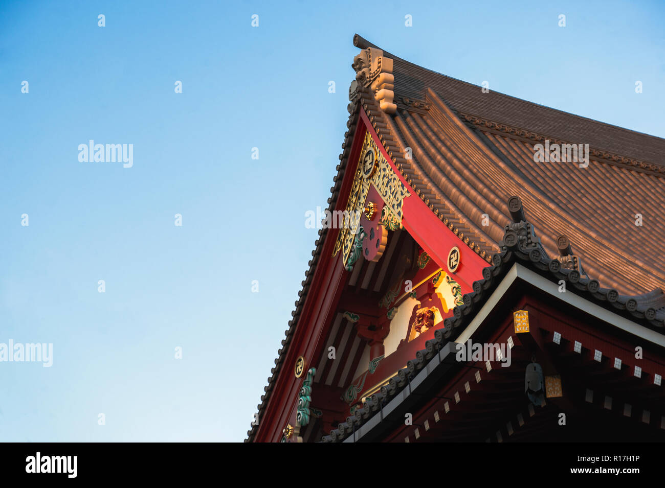 Old pagoda in asakusa temple hi-res stock photography and images - Alamy