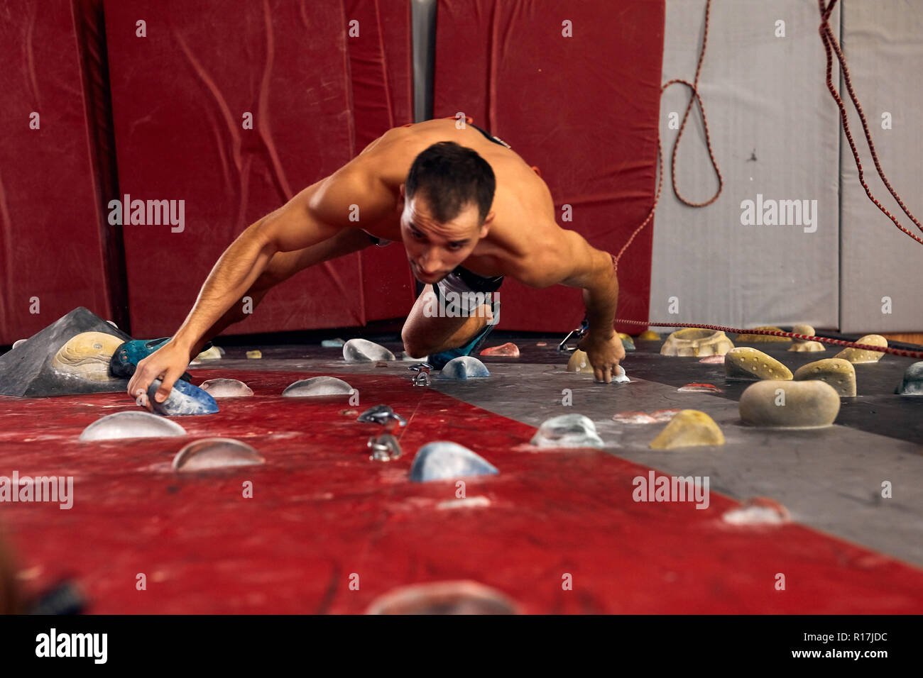 Professional Male Rock Climber High Resolution Stock Photography and ...
