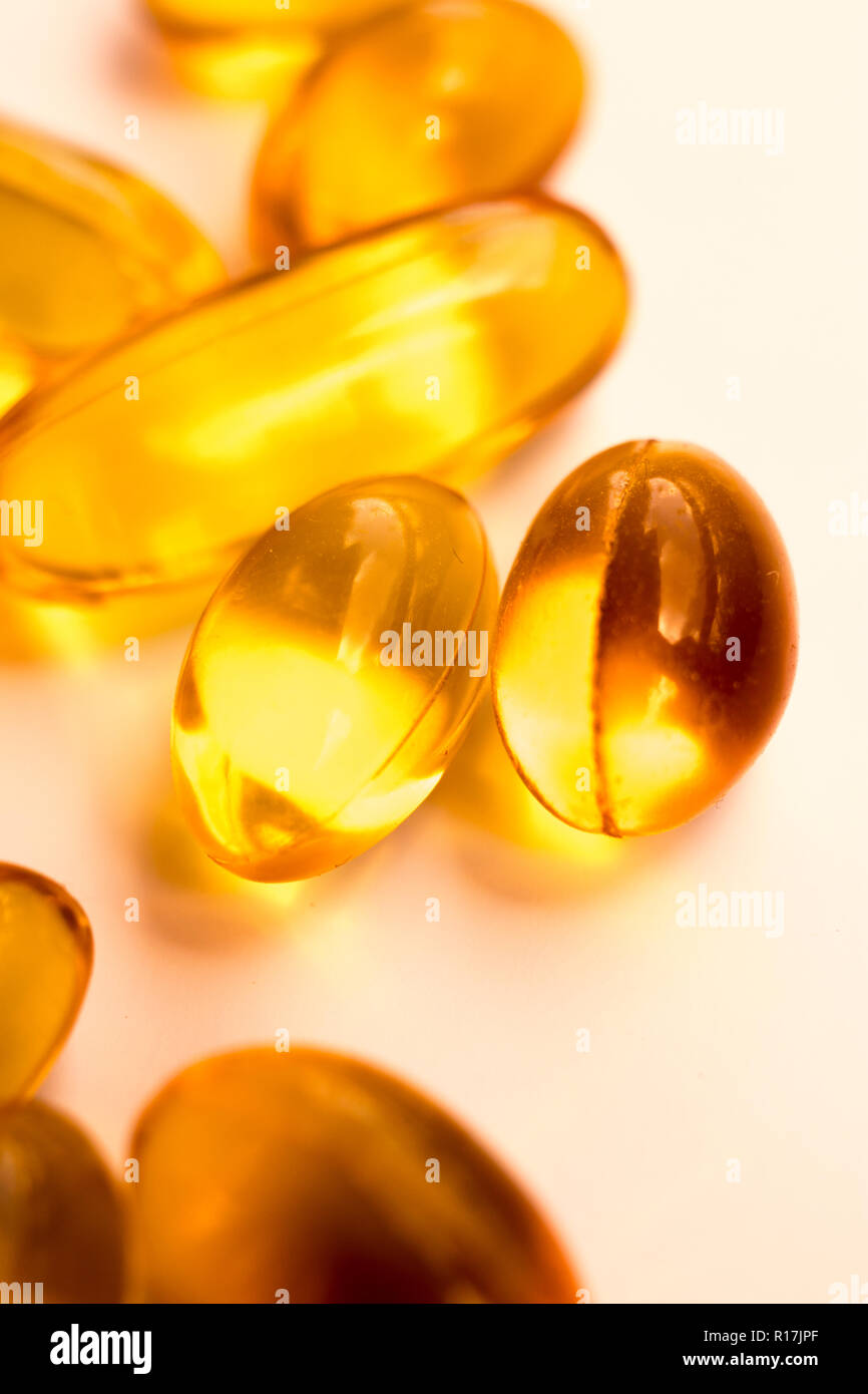 Cod fish liver oil capsules vitamin and mineral health and healthy ...