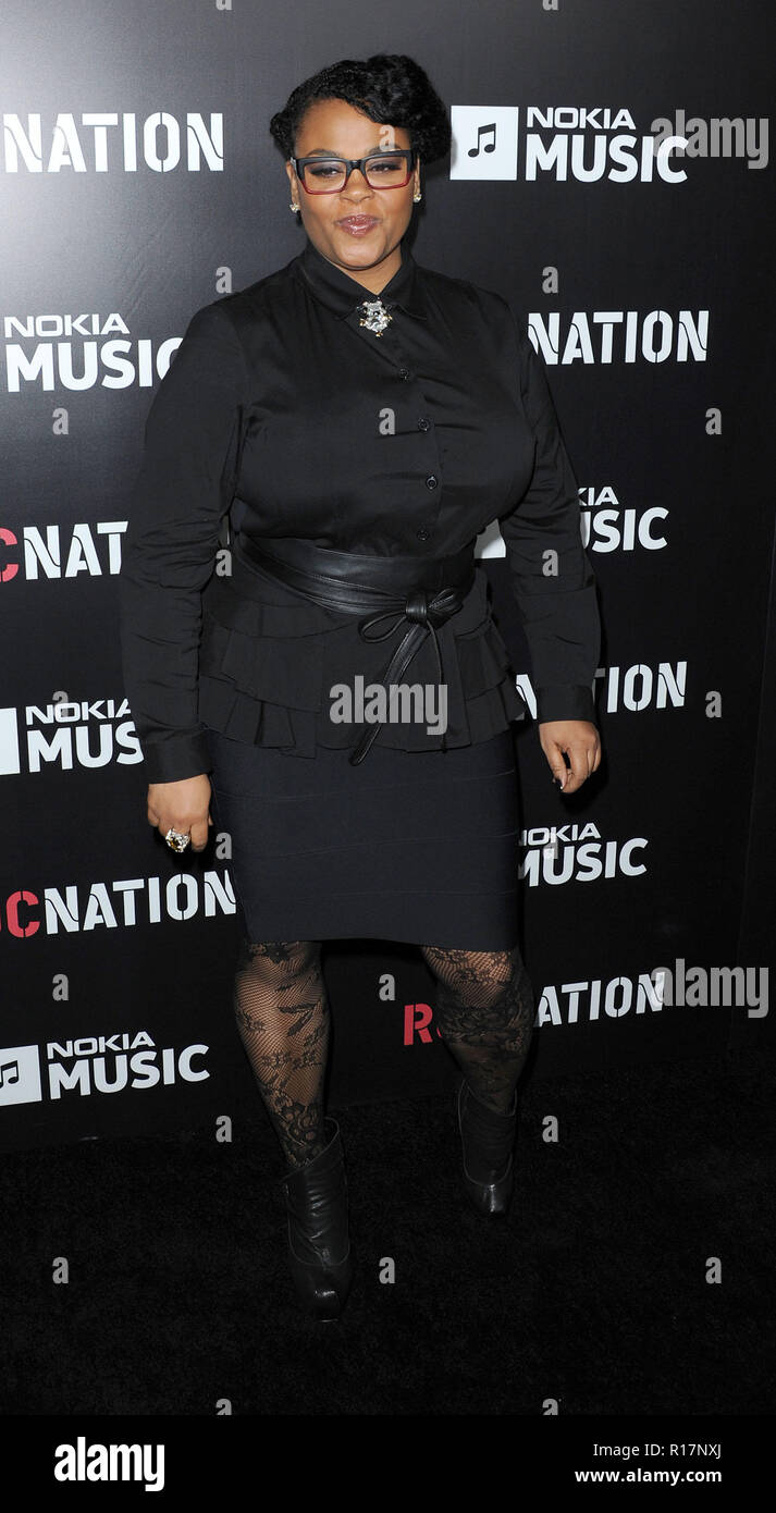 Jill scott 5 event in hollywood life california hi-res stock ...