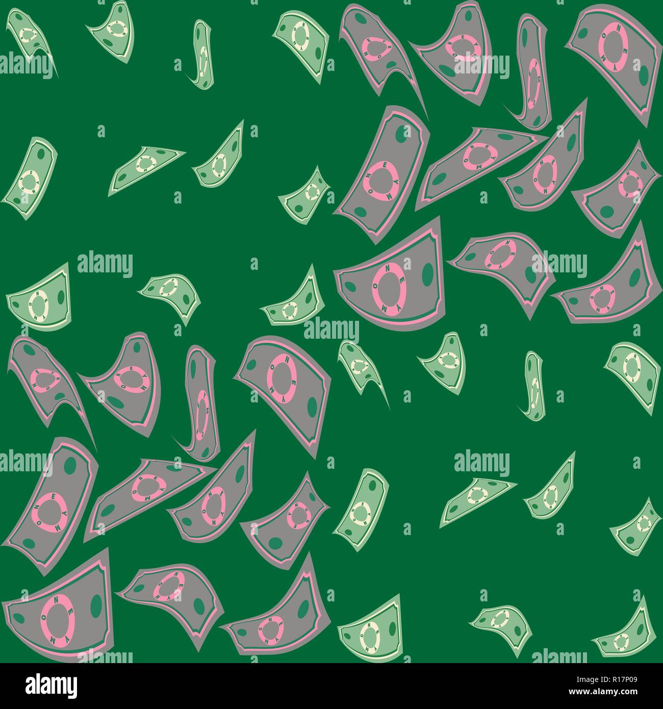 Stack of green banknotes hi-res stock photography and images - Alamy