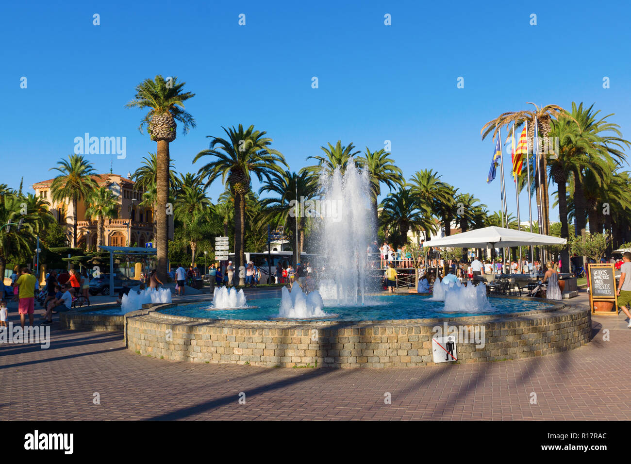 Costa salou beach scene hi-res stock photography and images - Alamy