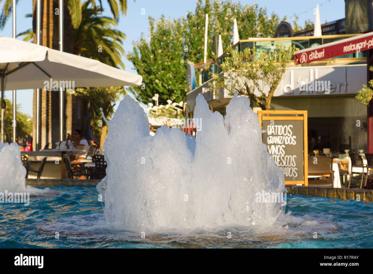 Costa salou beach scene hi-res stock photography and images - Alamy