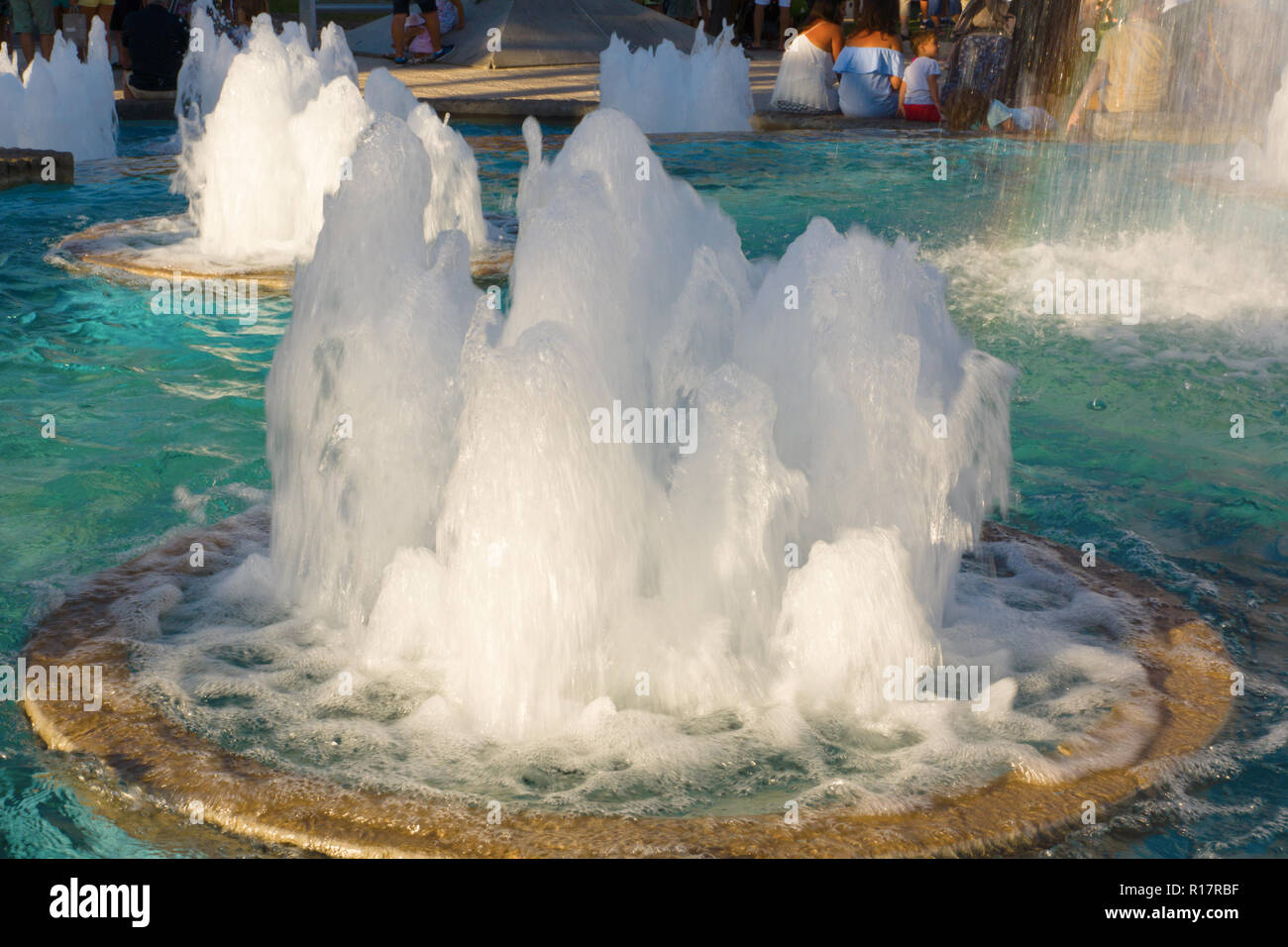 Costa salou beach scene hi-res stock photography and images - Alamy
