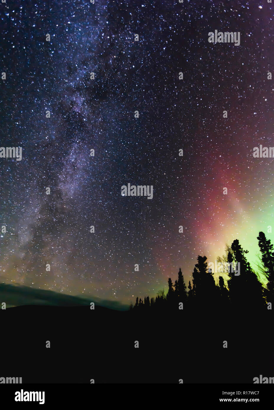 Alaska fairbanks aurora hi-res stock photography and images - Alamy