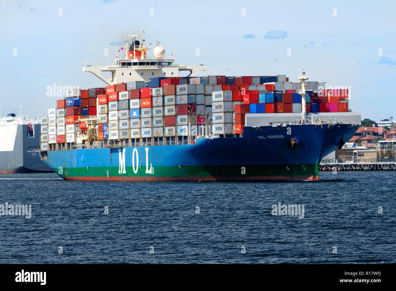 Mol container ship hi-res stock photography and images - Alamy