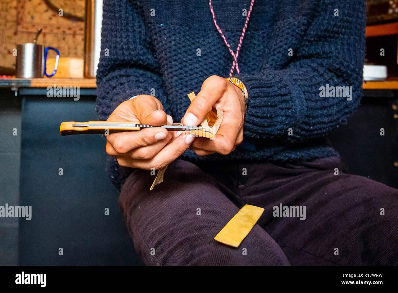 Kambo amazon frog poison medicine for body detox Stock Photo - Alamy