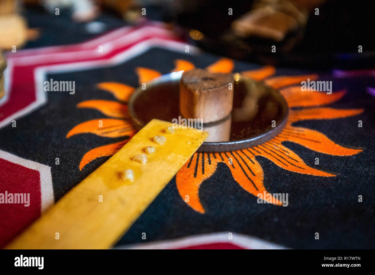 Kambo amazon frog poison medicine for body detox Stock Photo - Alamy