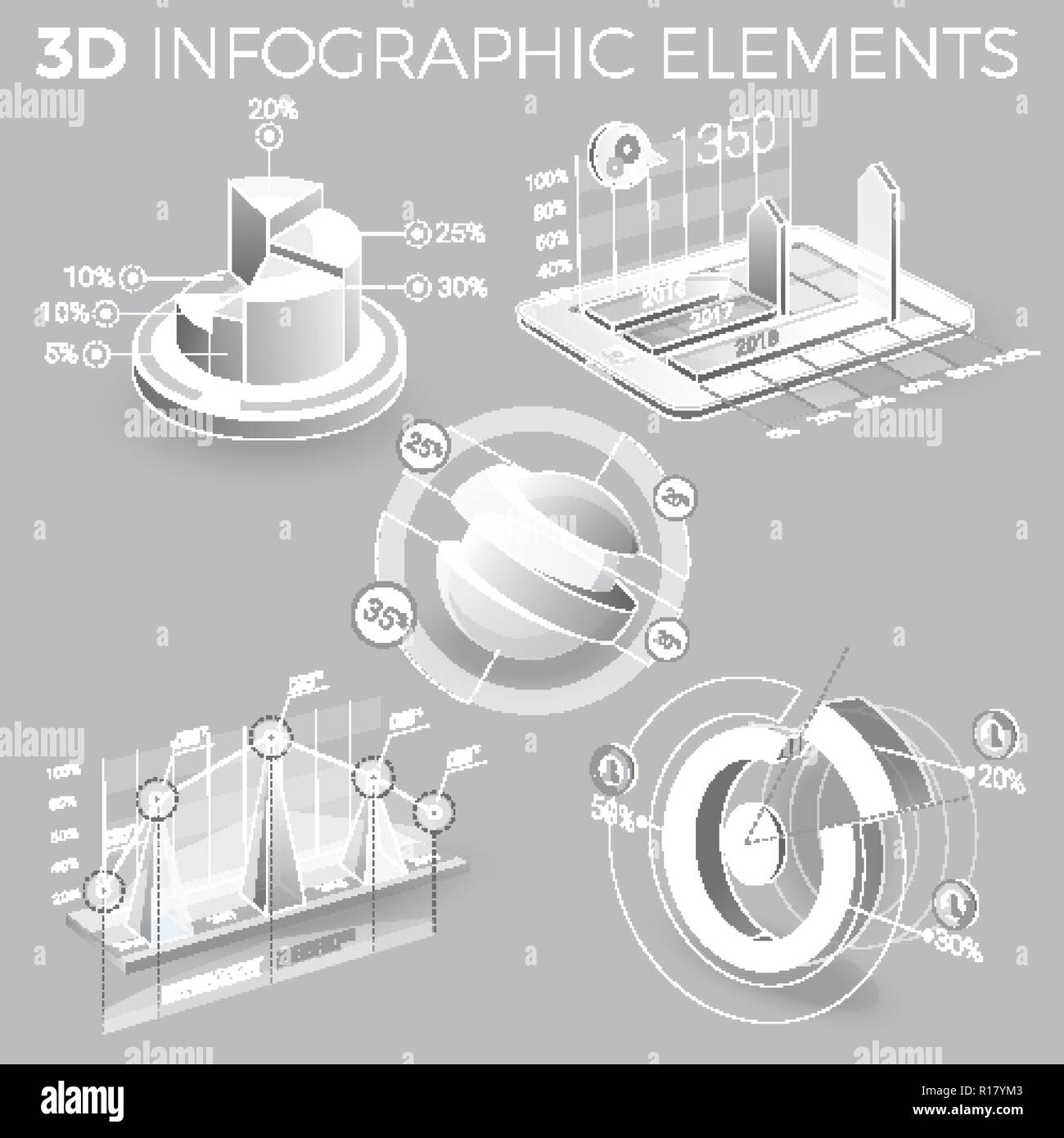 Infographic white hi-res stock photography and images - Alamy