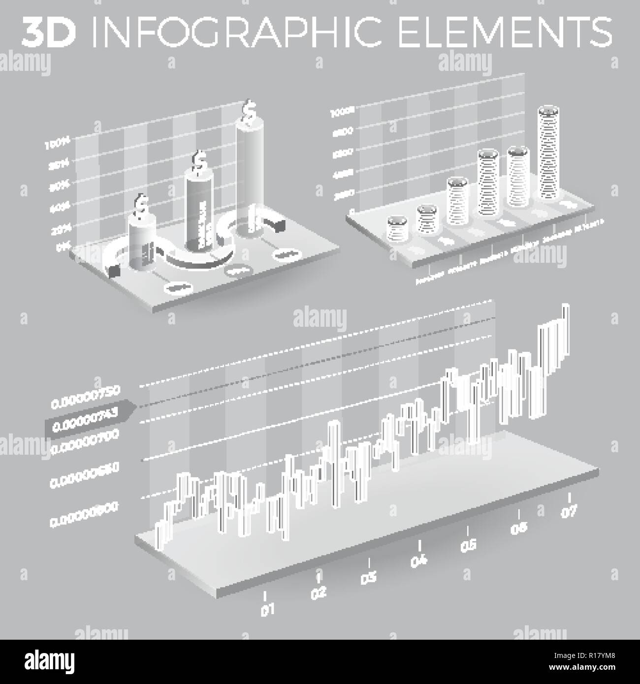 Infographic white hi-res stock photography and images - Alamy