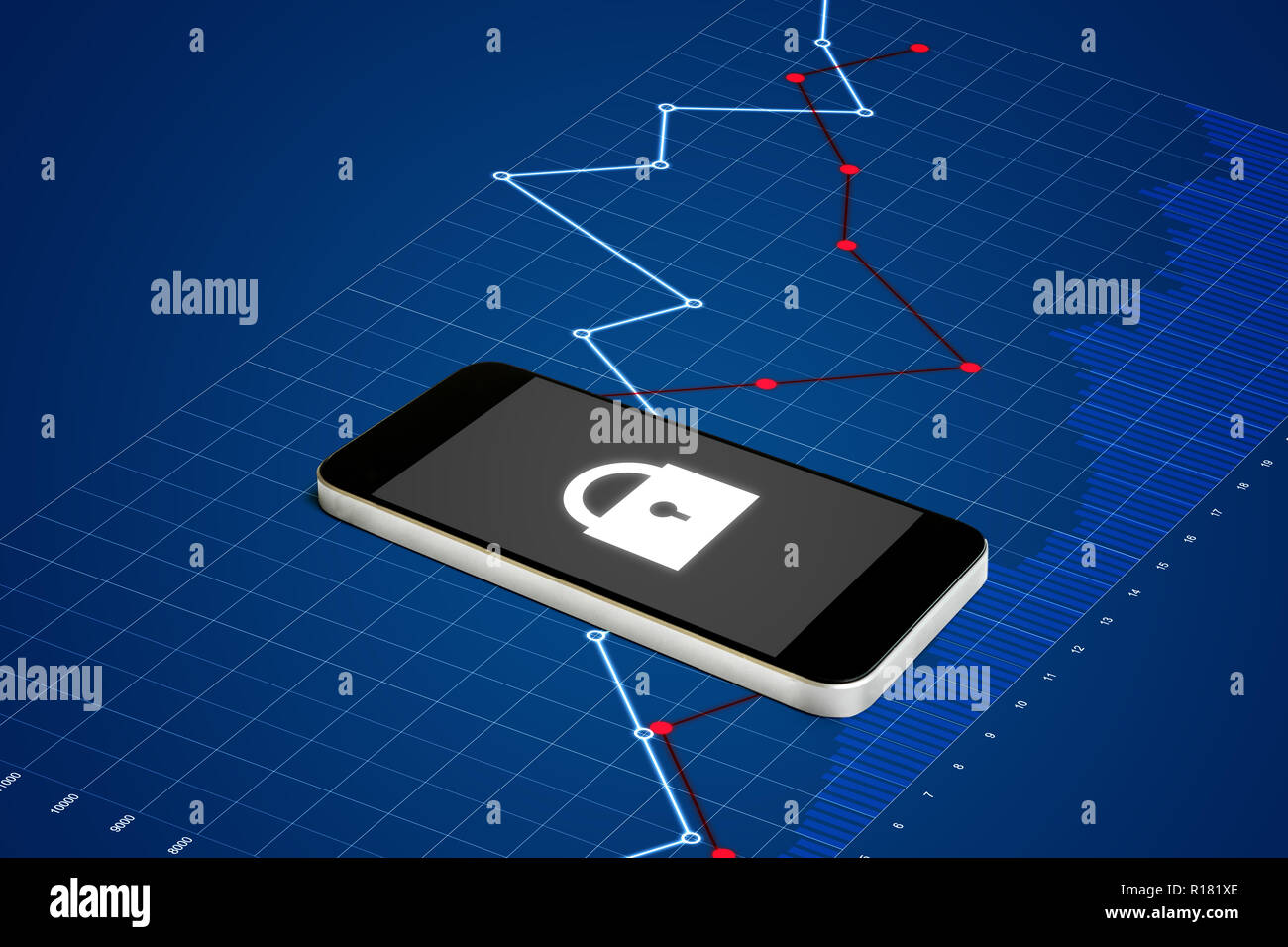 Mobile network security system technology Stock Photo - Alamy