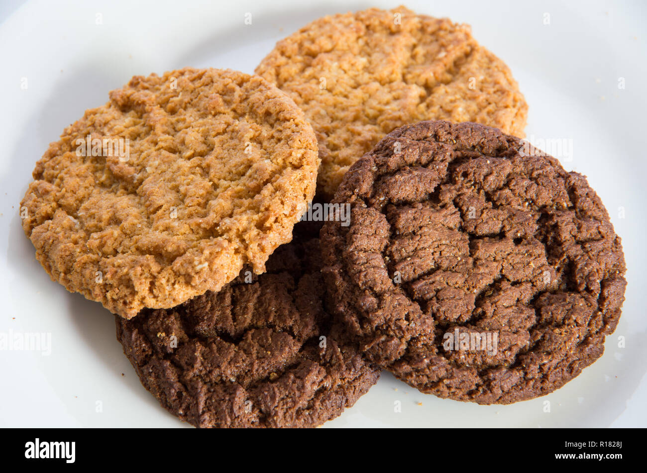 Ginger biscuit stack hi-res stock photography and images - Alamy