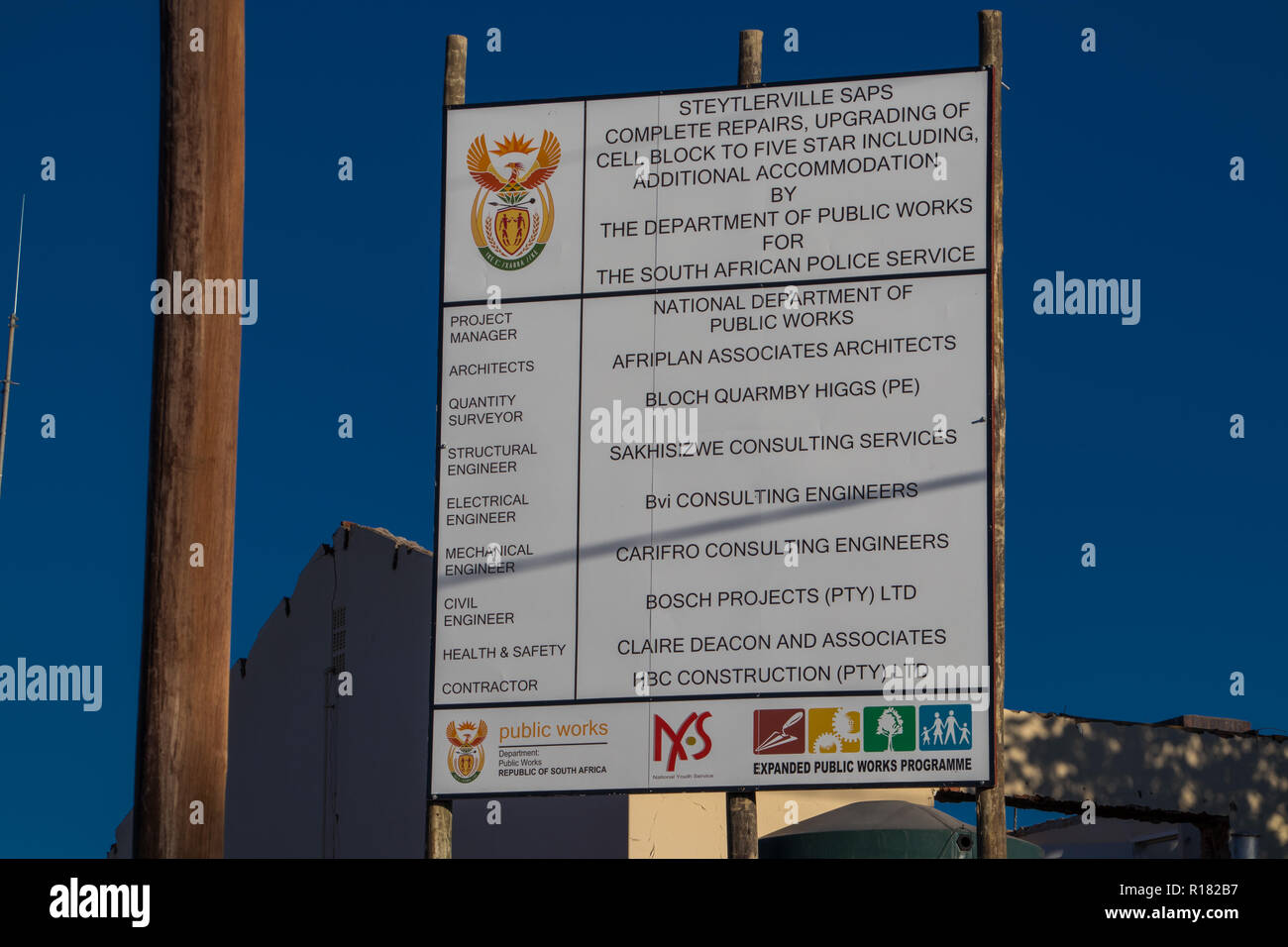 The tine town of Steytlerville, Eastern Cape, South Africa Stock Photo ...