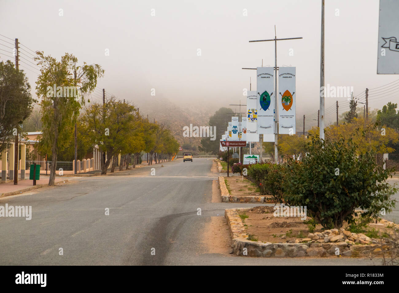 The tine town of Steytlerville, Eastern Cape, South Africa Stock Photo ...