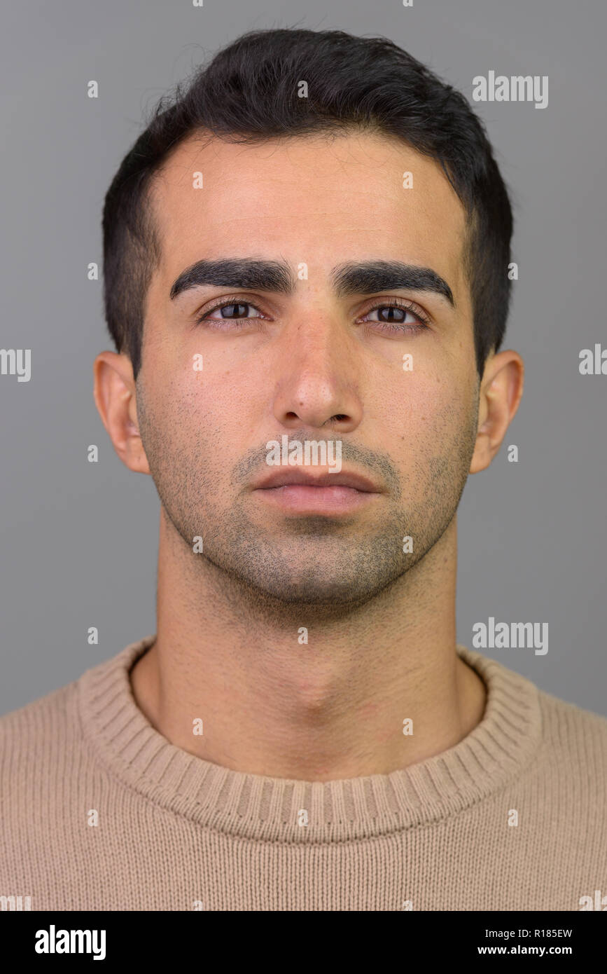 Young iranian man face hi-res stock photography and images - Alamy
