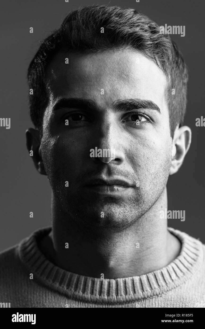 Young black and white hi-res stock photography and images - Alamy