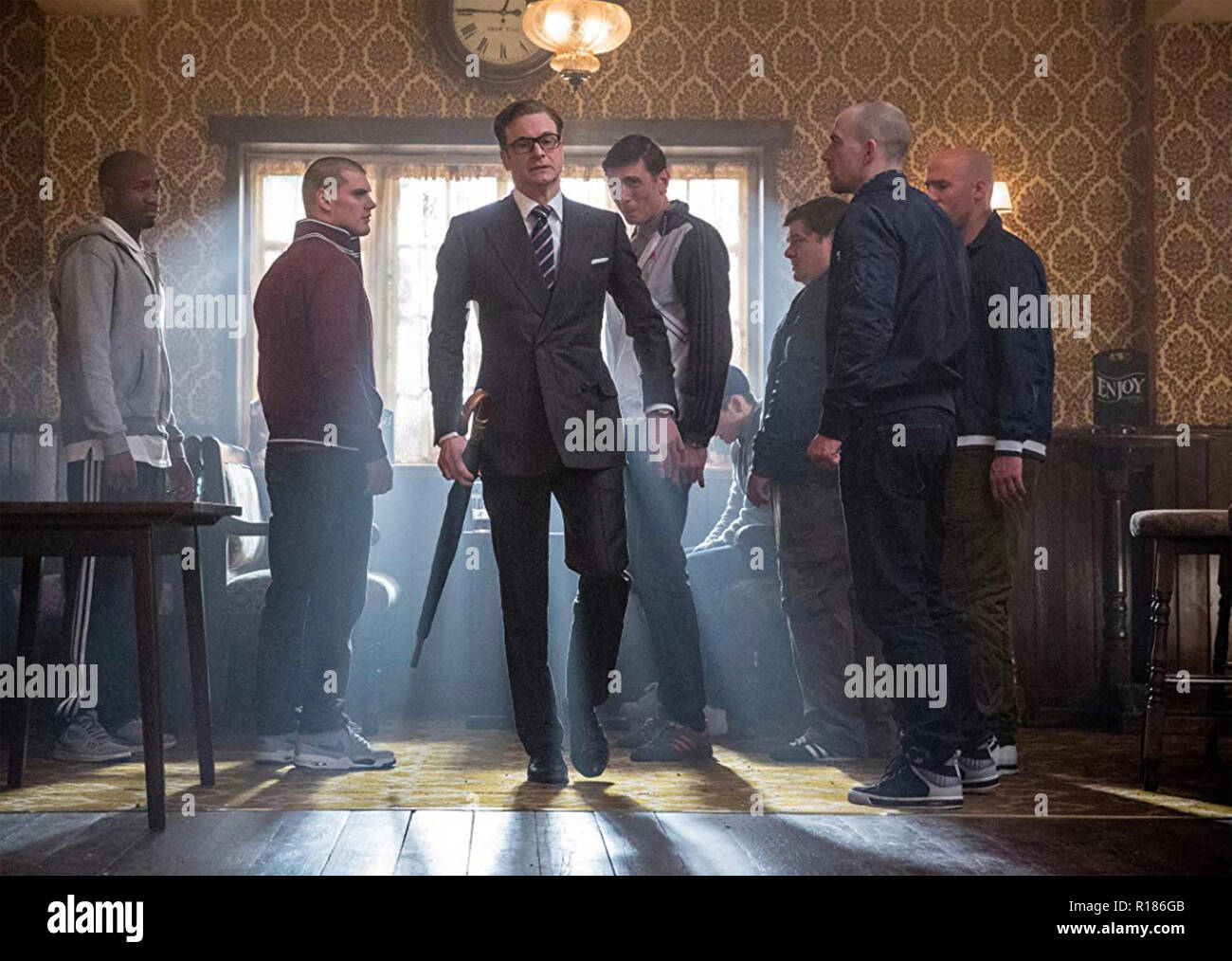 KINGSMAN: THE SECRET SERVICE 2014 20th Century Fox film with Colin Firth Stock Photo - Alamy