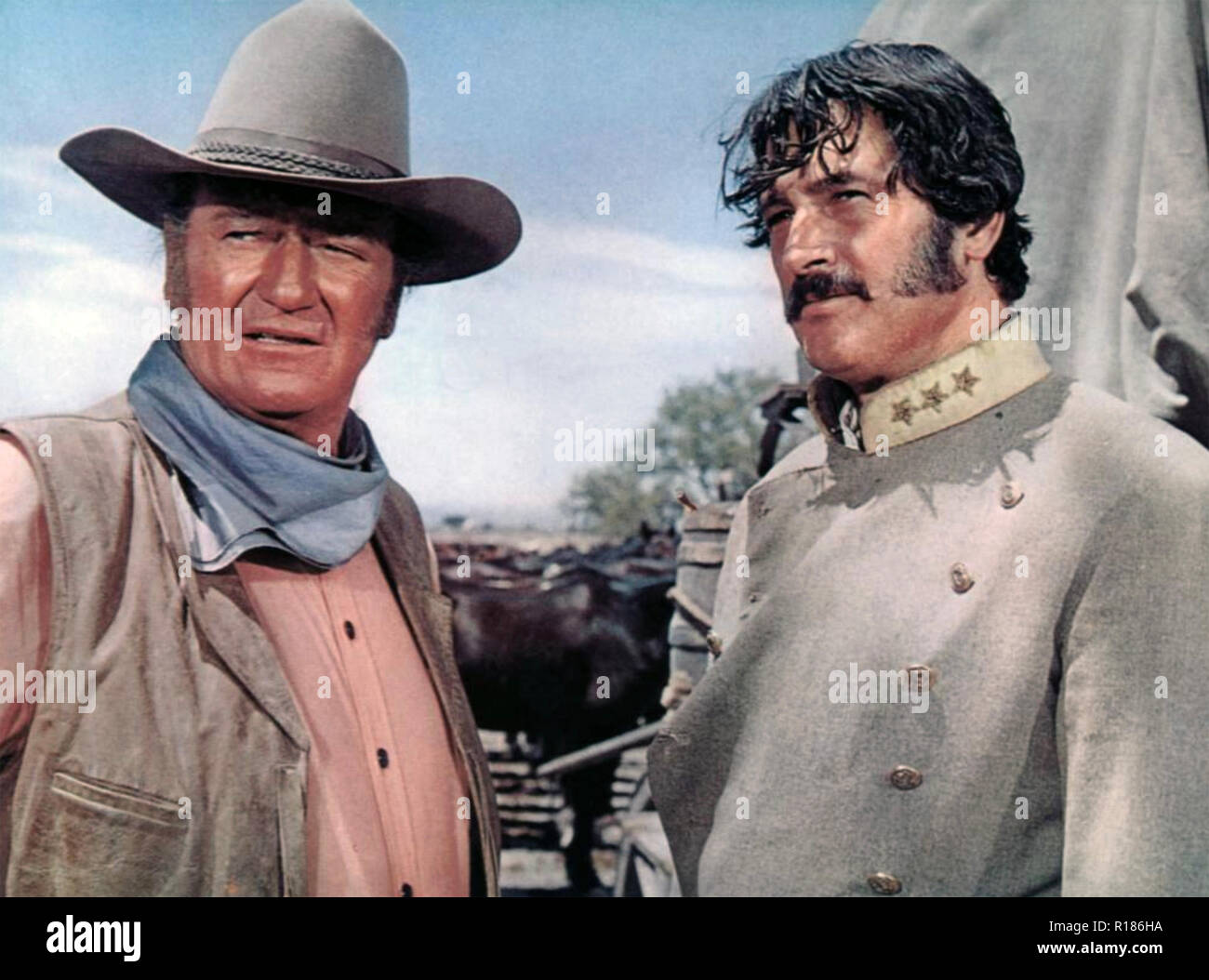 THE UNDEFEATED 1969 20th Century Fox film with John Wayne and Rock ...