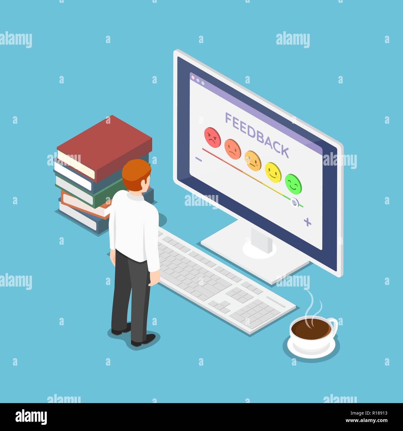 Customer satisfaction cartoon hi-res stock photography and images - Alamy