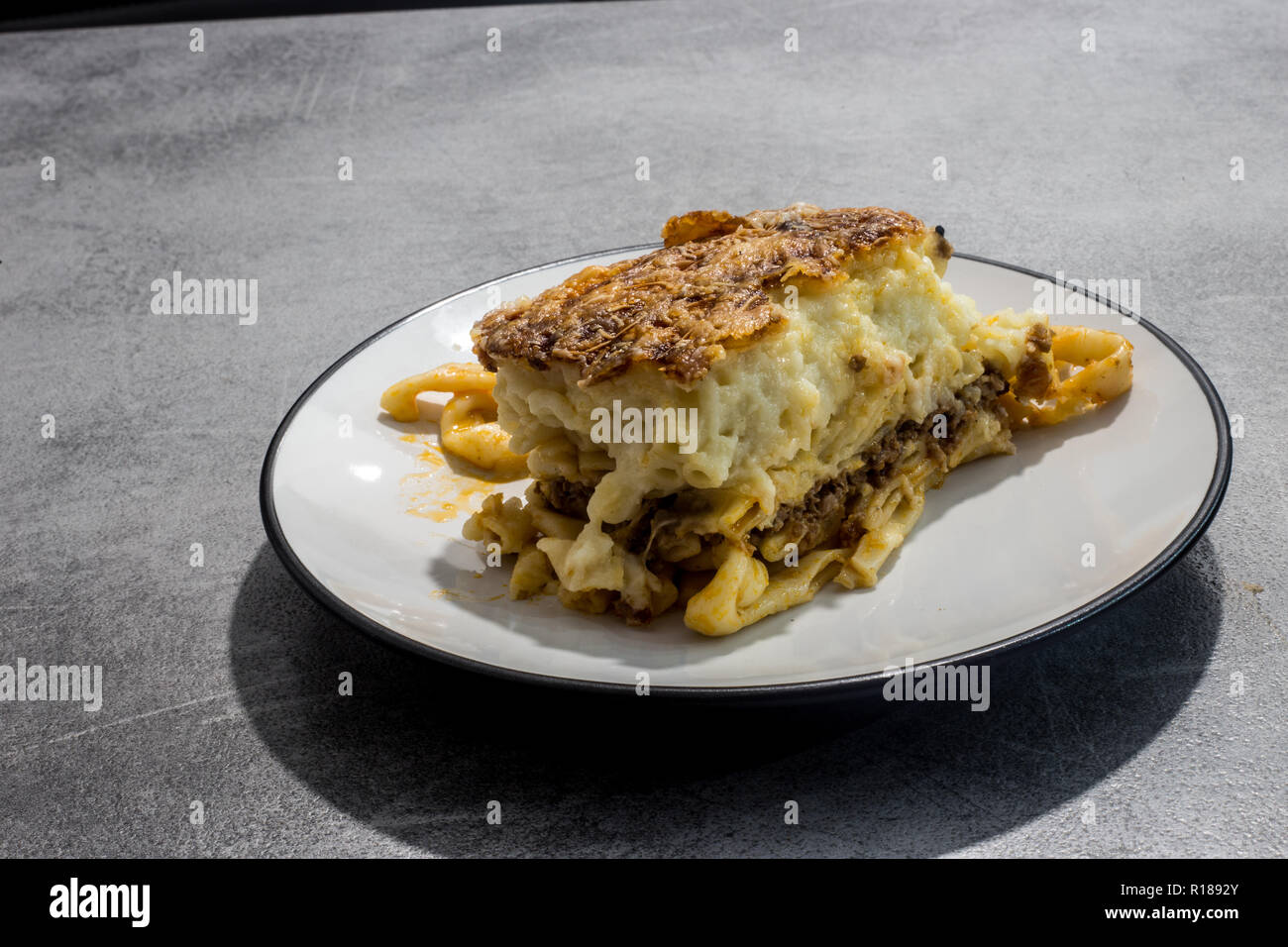 Pastitsio hi-res stock photography and images - Alamy