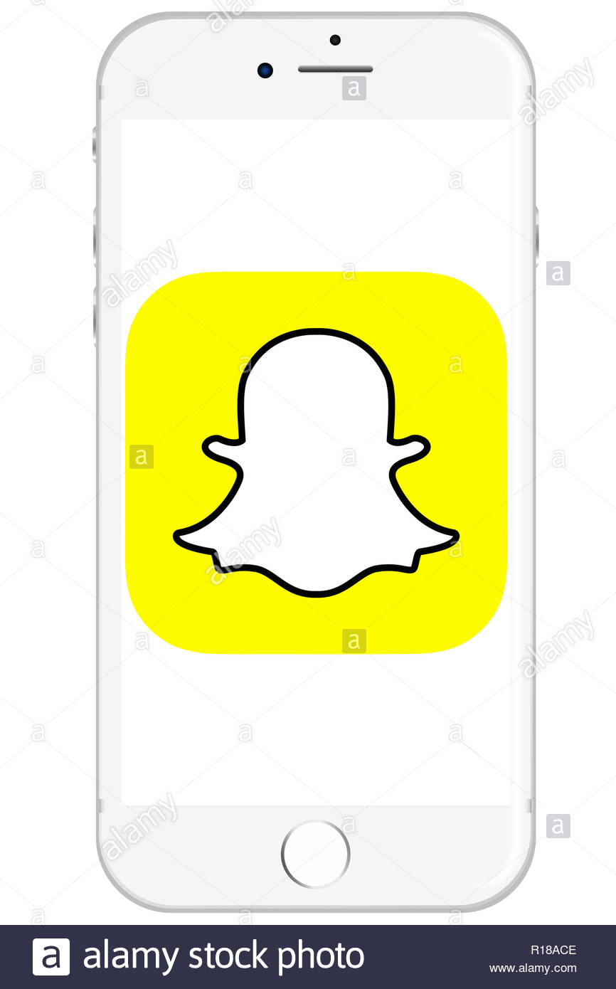 Snapchat Logo Stock Photos & Snapchat Logo Stock Images - Alamy