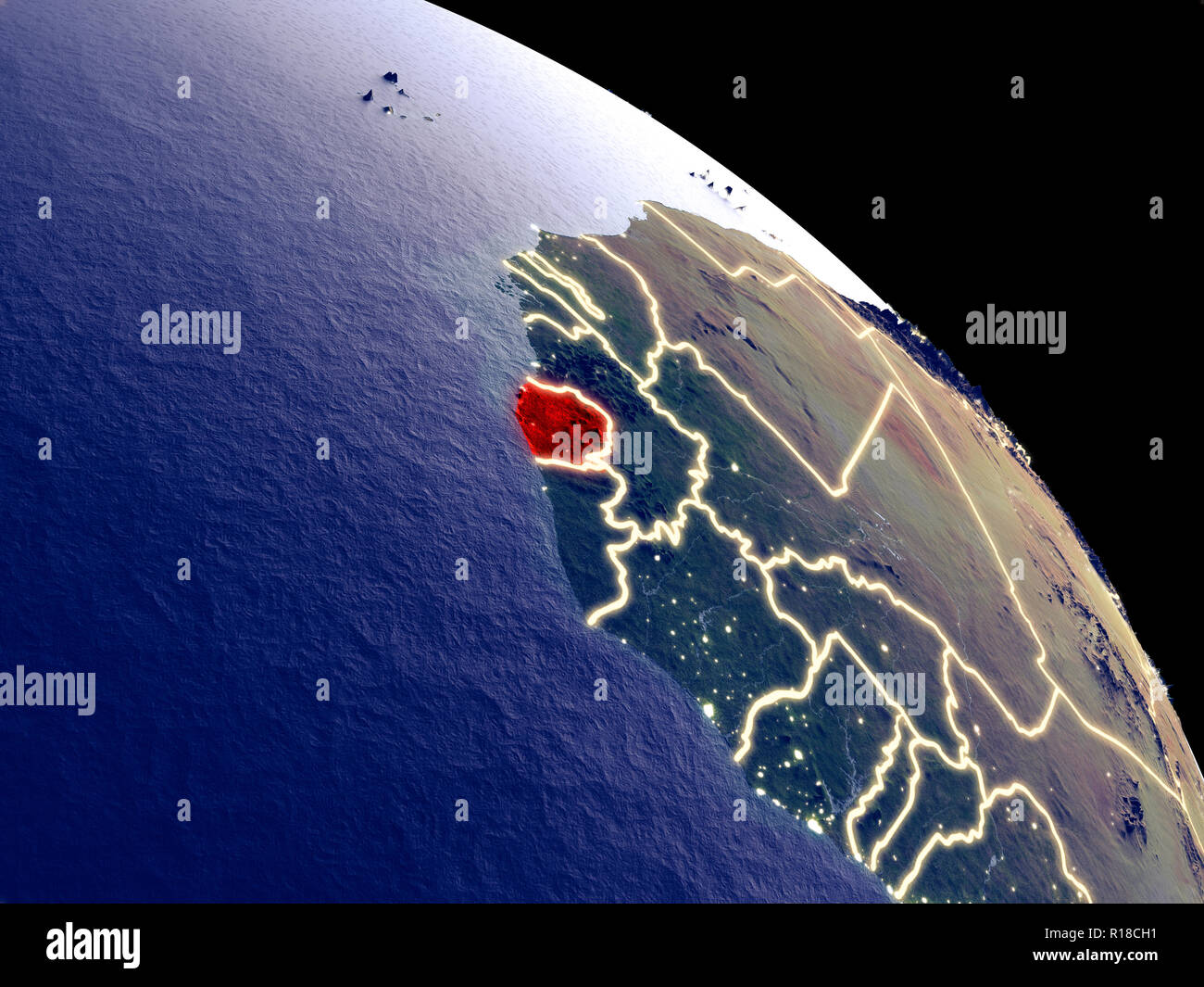 Nasa Earth Night Lights Hawaii