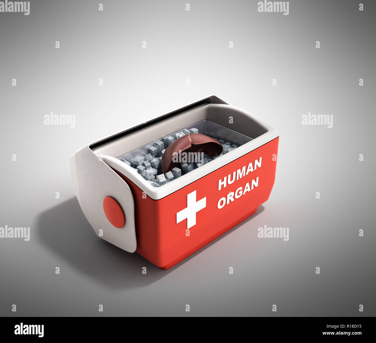 Organ transport cooler box hi-res stock photography and images - Alamy