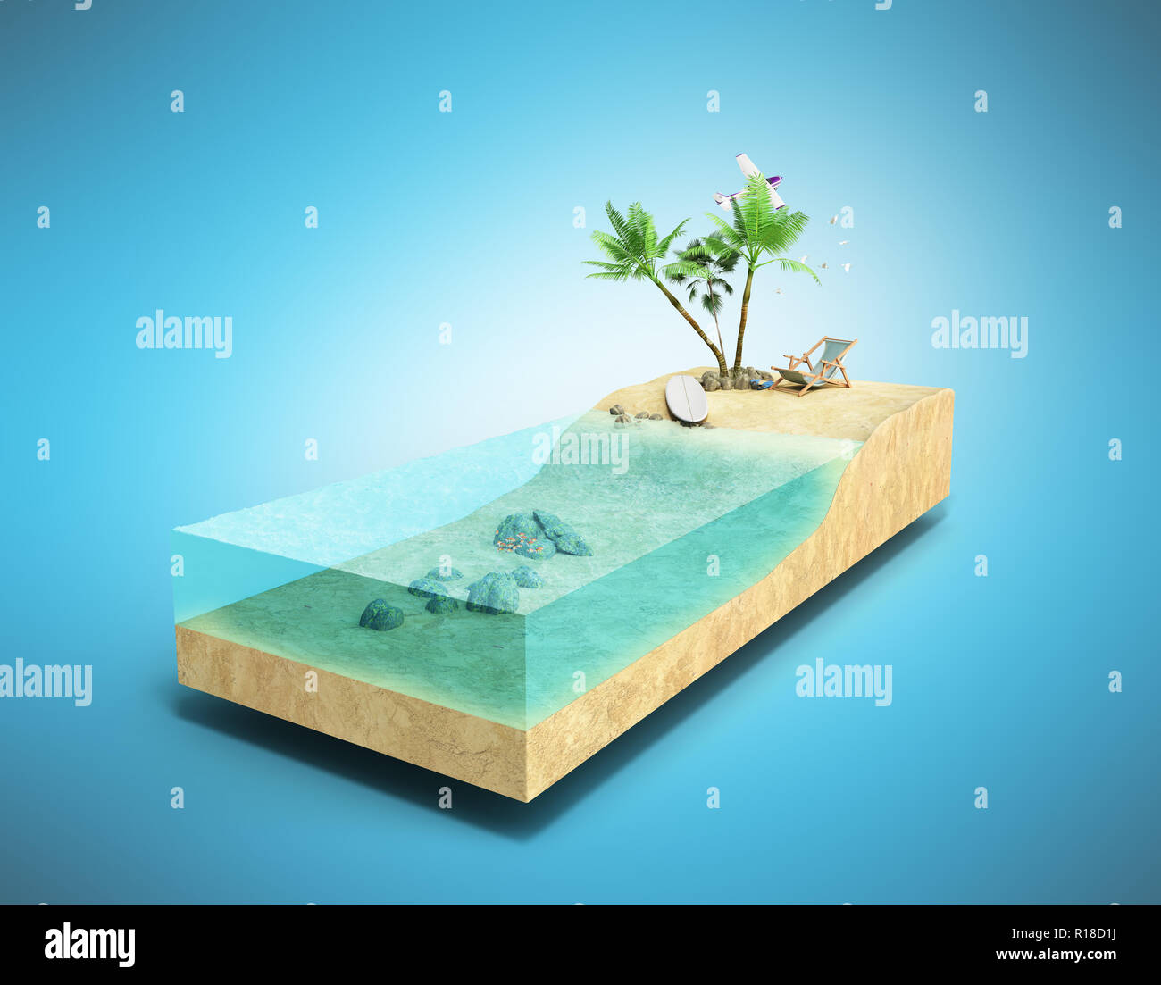 Underwater cross section hi-res stock photography and images - Alamy