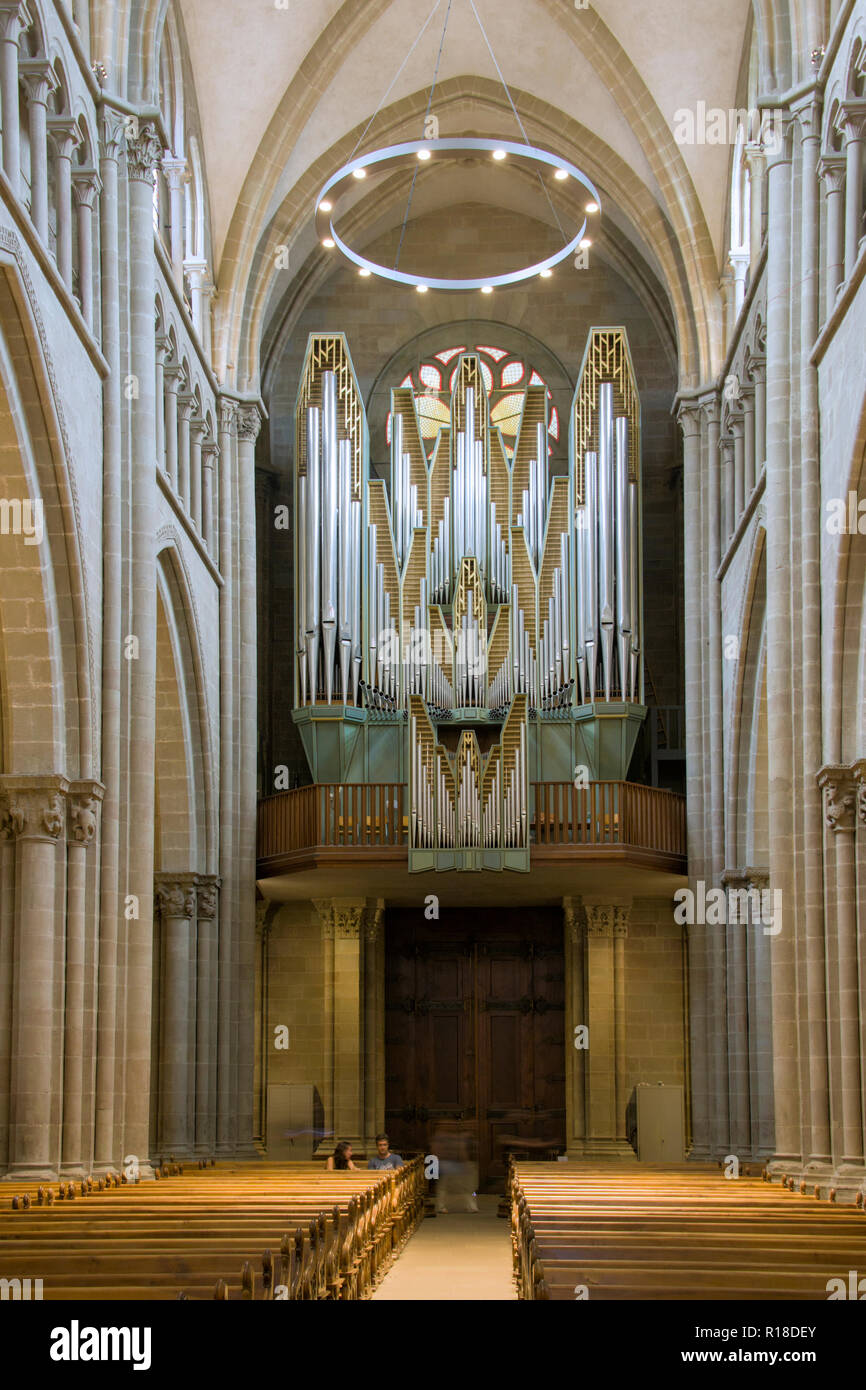GENEVA, SWITZERLAND : St. Peter's Cathedral The new organ is a work of ...