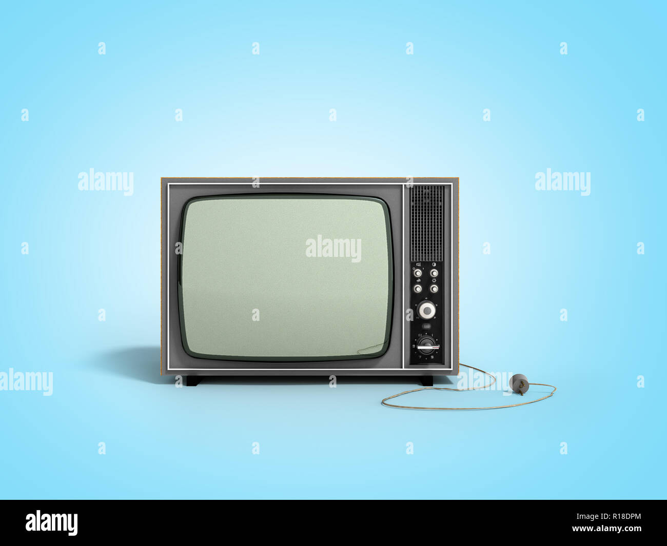 Creative abstract communication media and television business concept ...