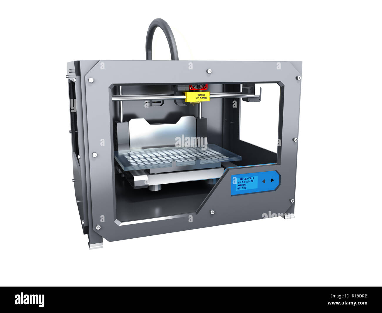 Creative abstract new technologies concept modern professional plastic ...