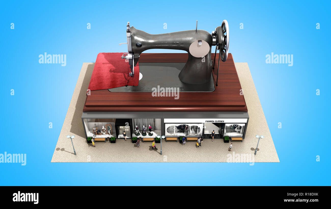 garment industry a concept for the production of branded clothes sewing ...