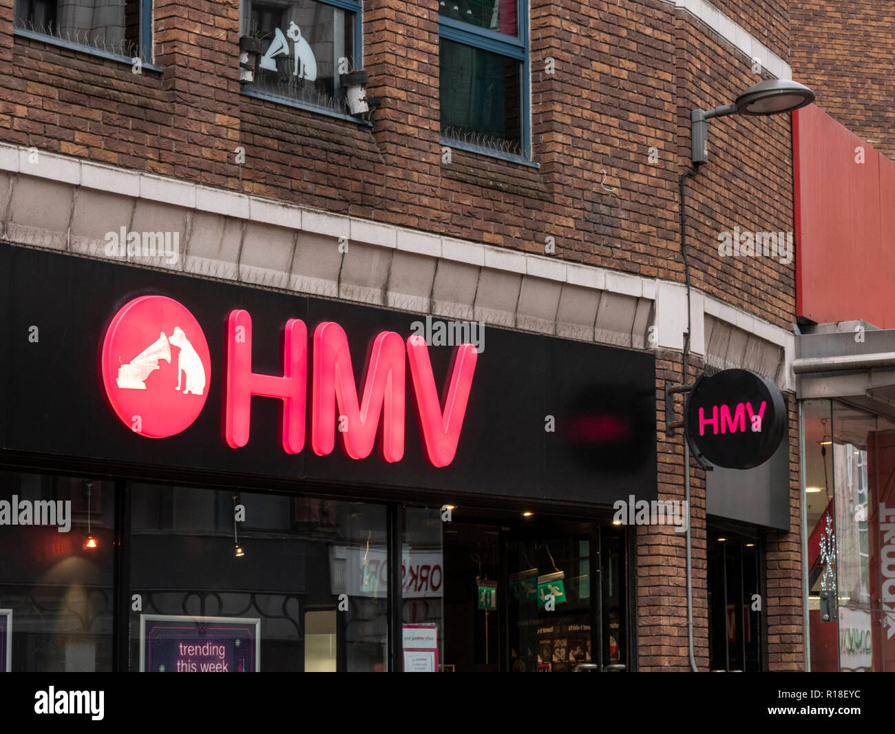 Hmv store shop retail retailer hi-res stock photography and images - Alamy
