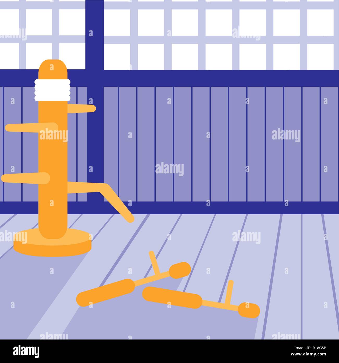 wooden dummy over colorful background, vector illustration Stock Vector ...