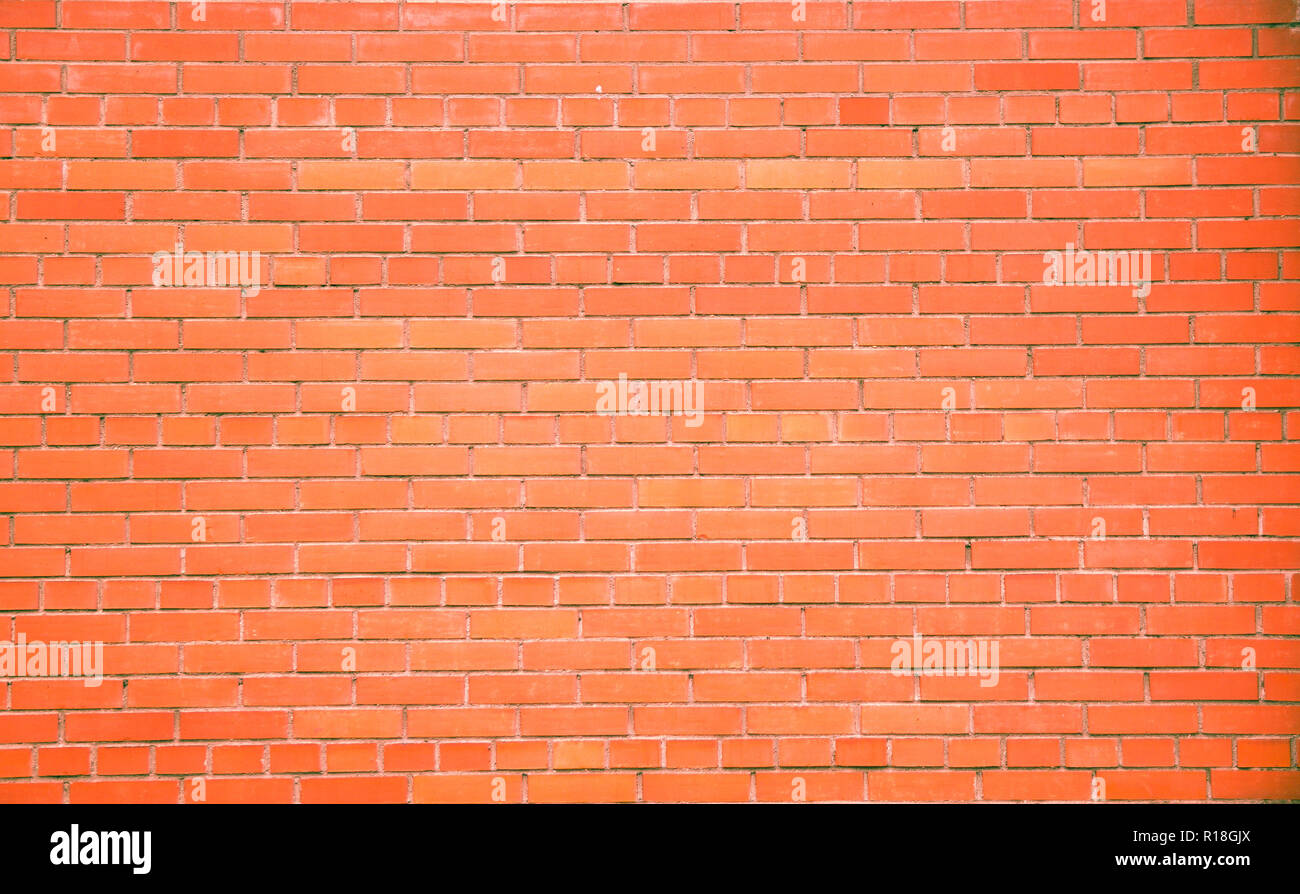 bright brick wall as the background of the small bricks Stock Photo - Alamy