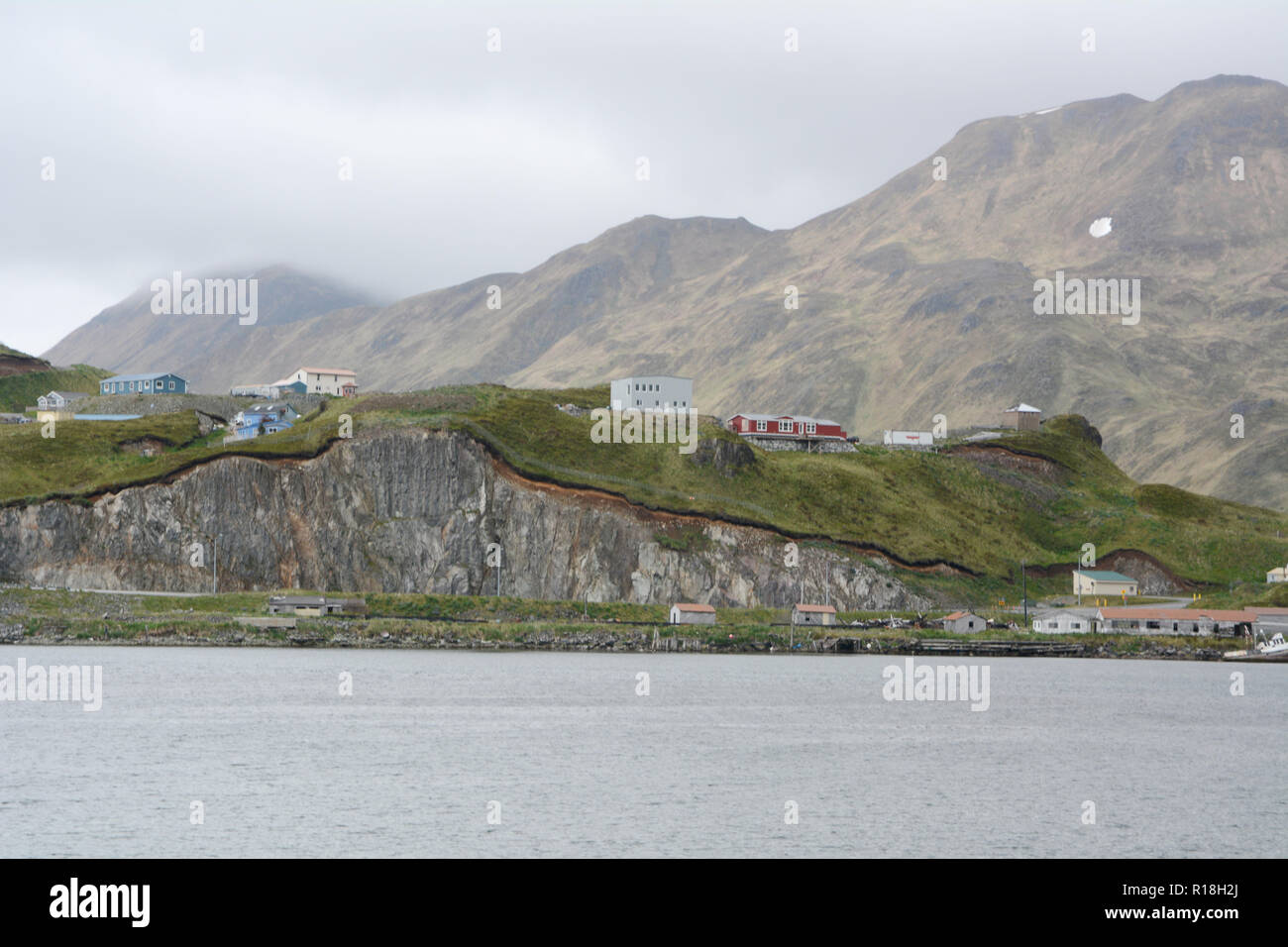 Alaskan village island hi-res stock photography and images - Alamy